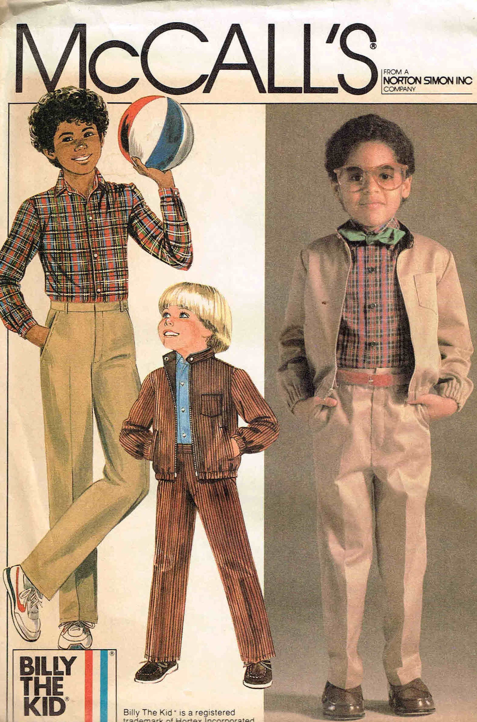 Sewing Pattern Boys Suit Pants Jacket Mccalls 8687 Vintage | Etsy