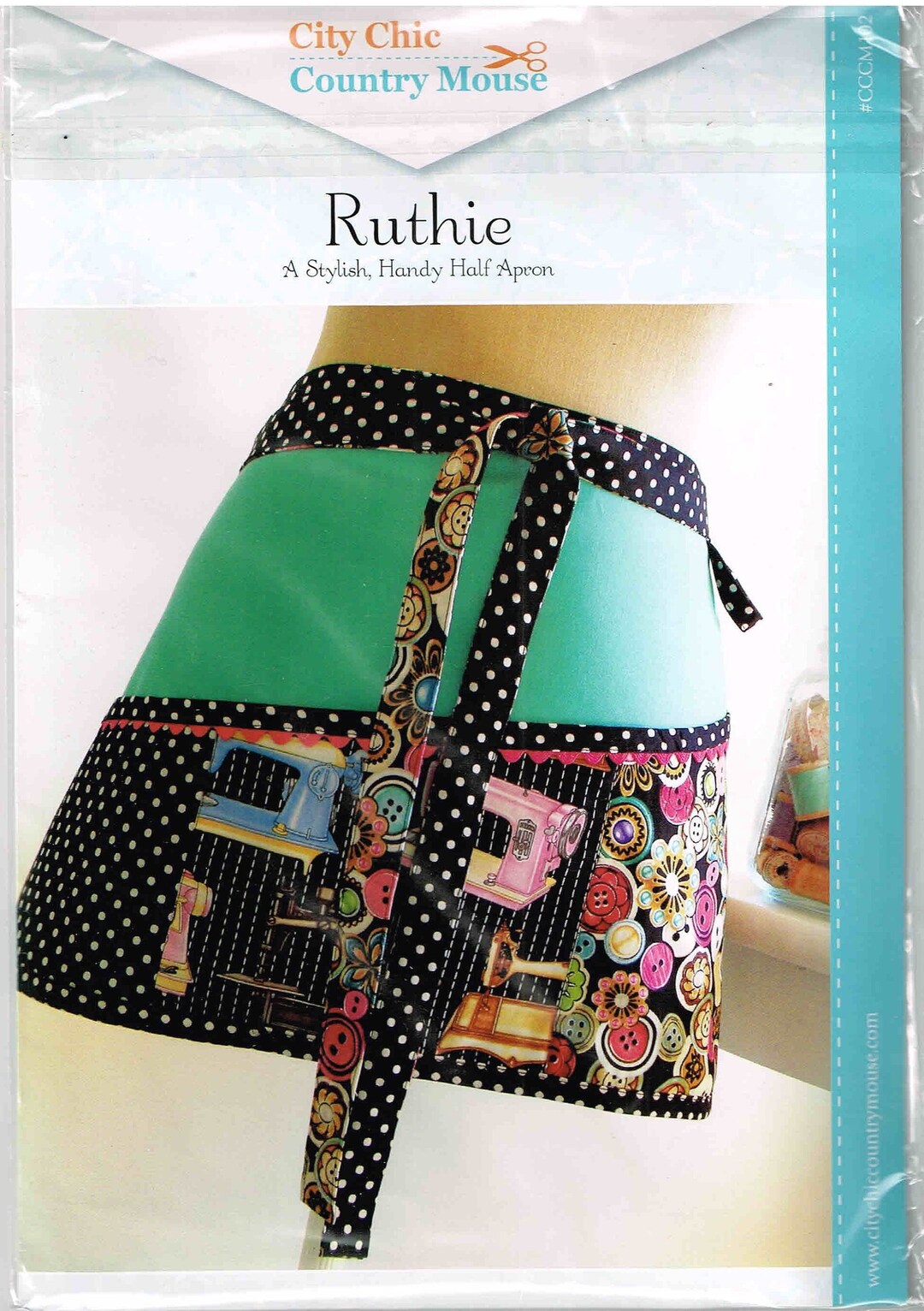 Half Apron Sewing Pattern by Chity Chic Country Mouse Ruthie Cooking ...