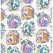 Unicorn Cotton Super Snuggle Flannel Fabric White, Pink, Blue Portraits ...
