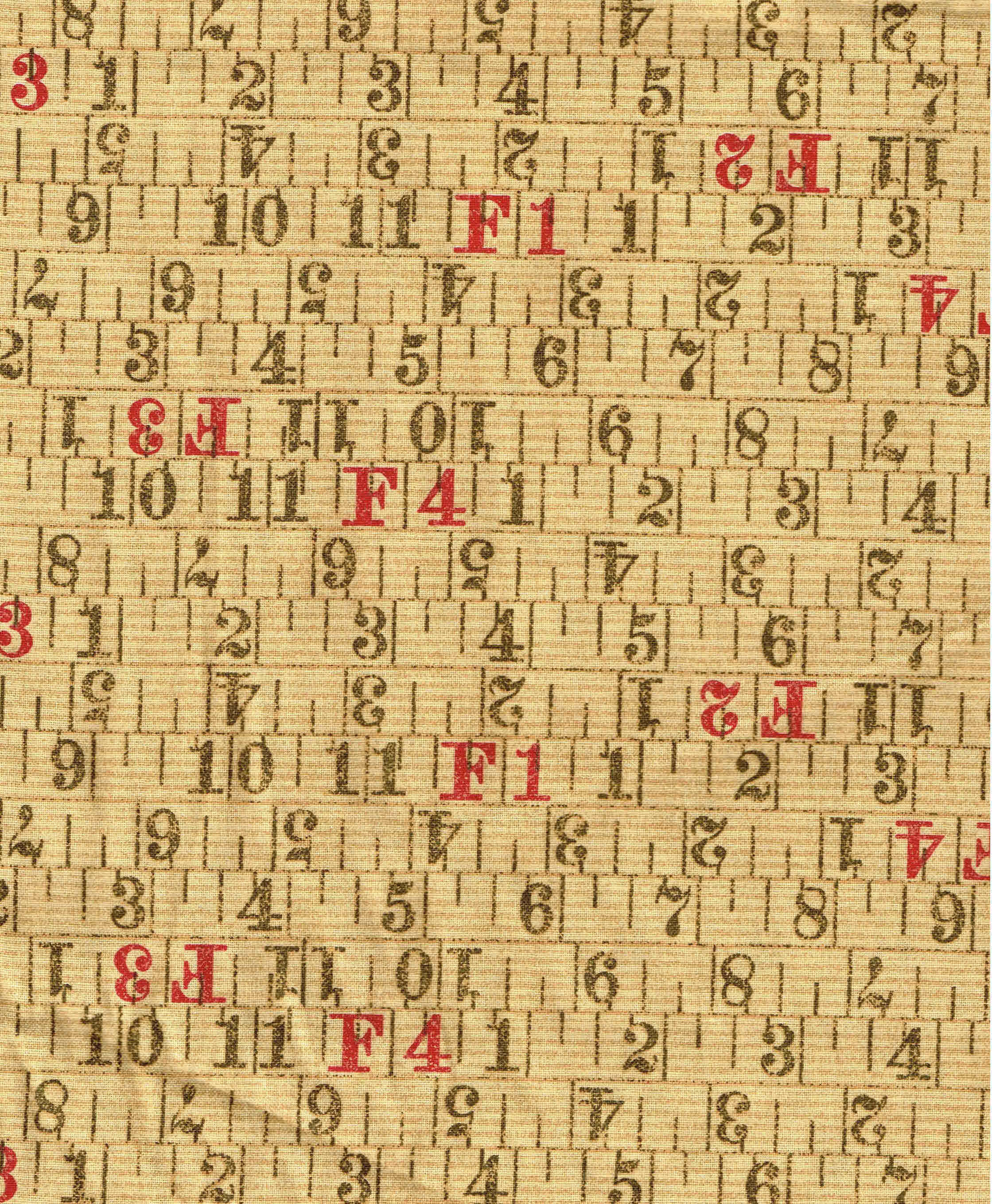 Numbers Fabric Ruler 1/4 1/2 1 Yard Math Tape Measurement - Etsy