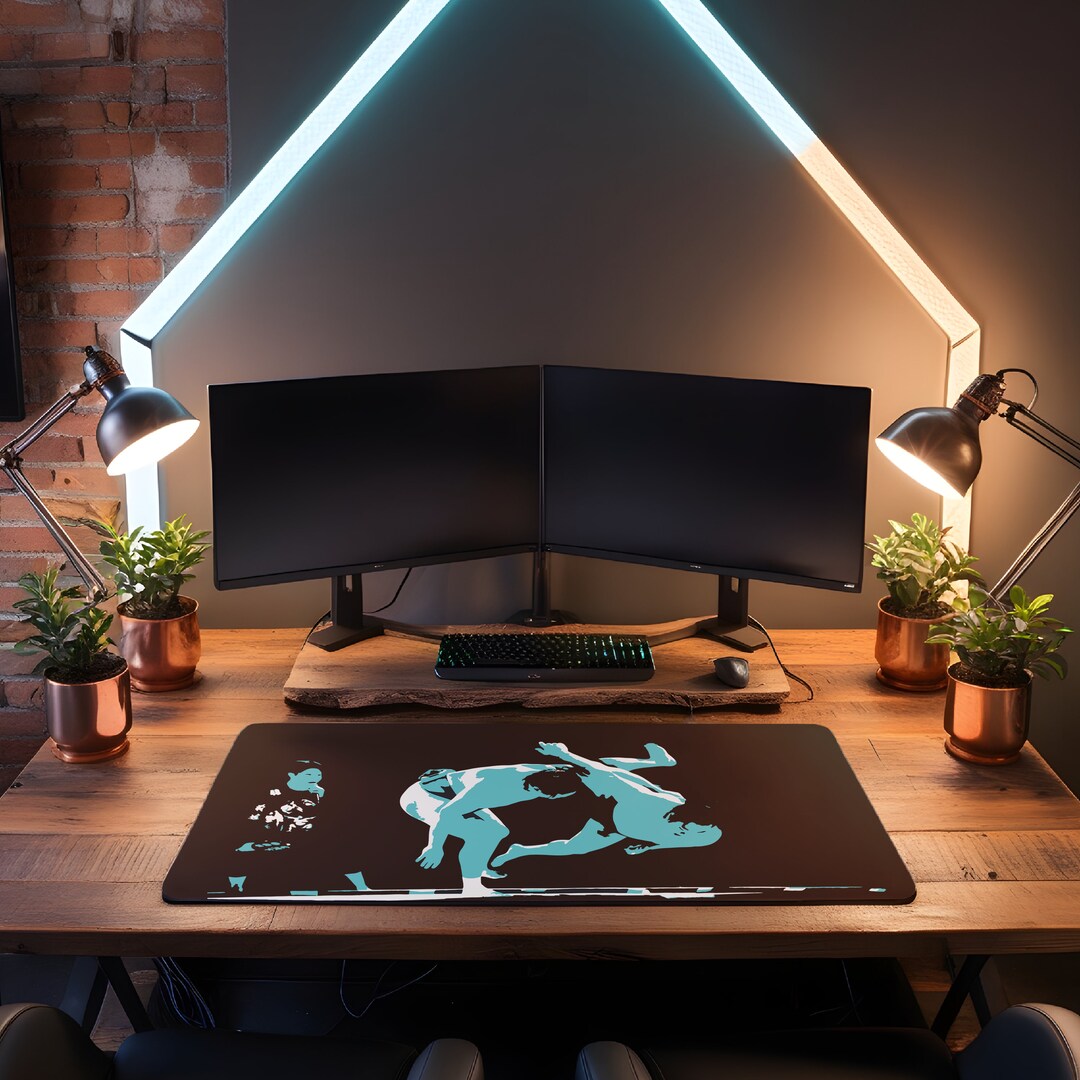 Uwatenage Sumo Wrestling Desk Mat - Etsy