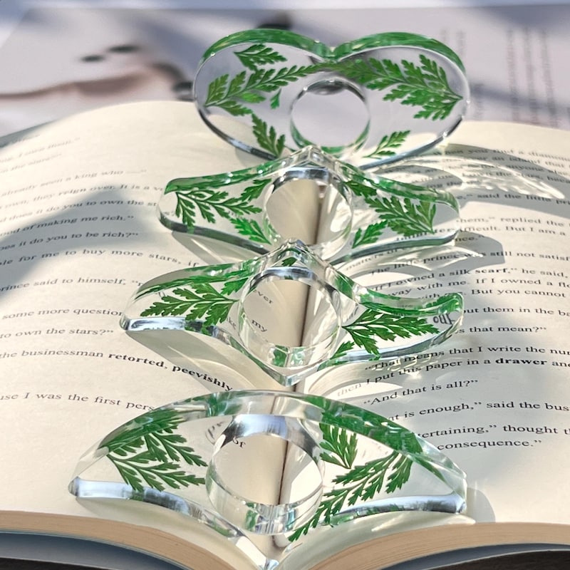 Leaf Book Page Holder - Etsy