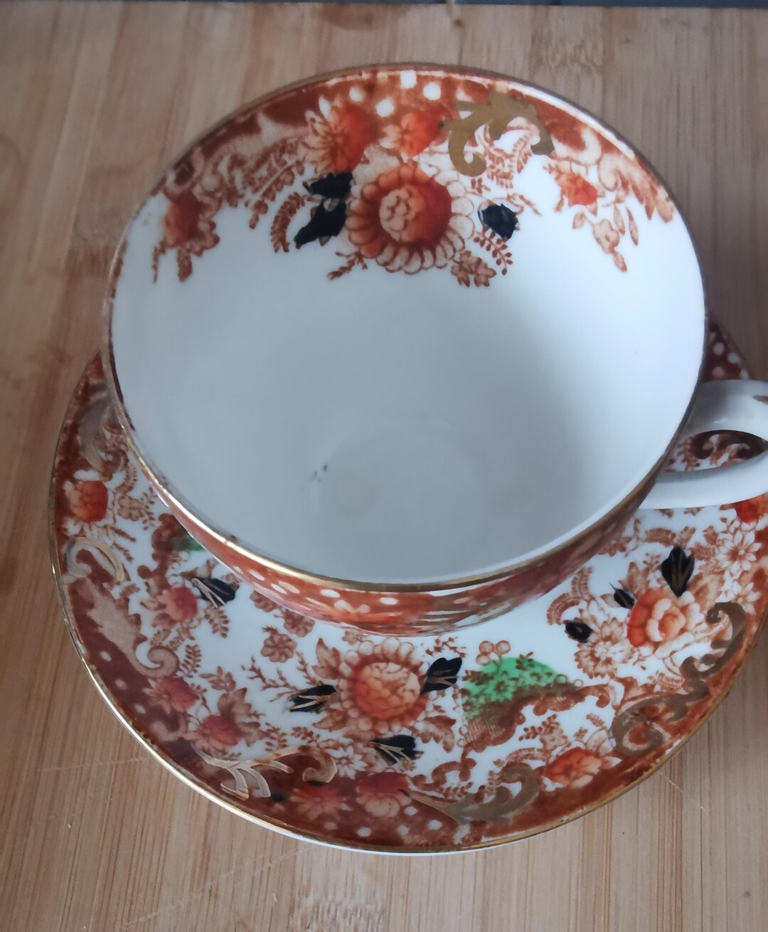 Wellington China JMC & Co Teacup and Saucer - Etsy