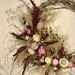 Everlasting Strawflower & Amaranth Wreath - Etsy
