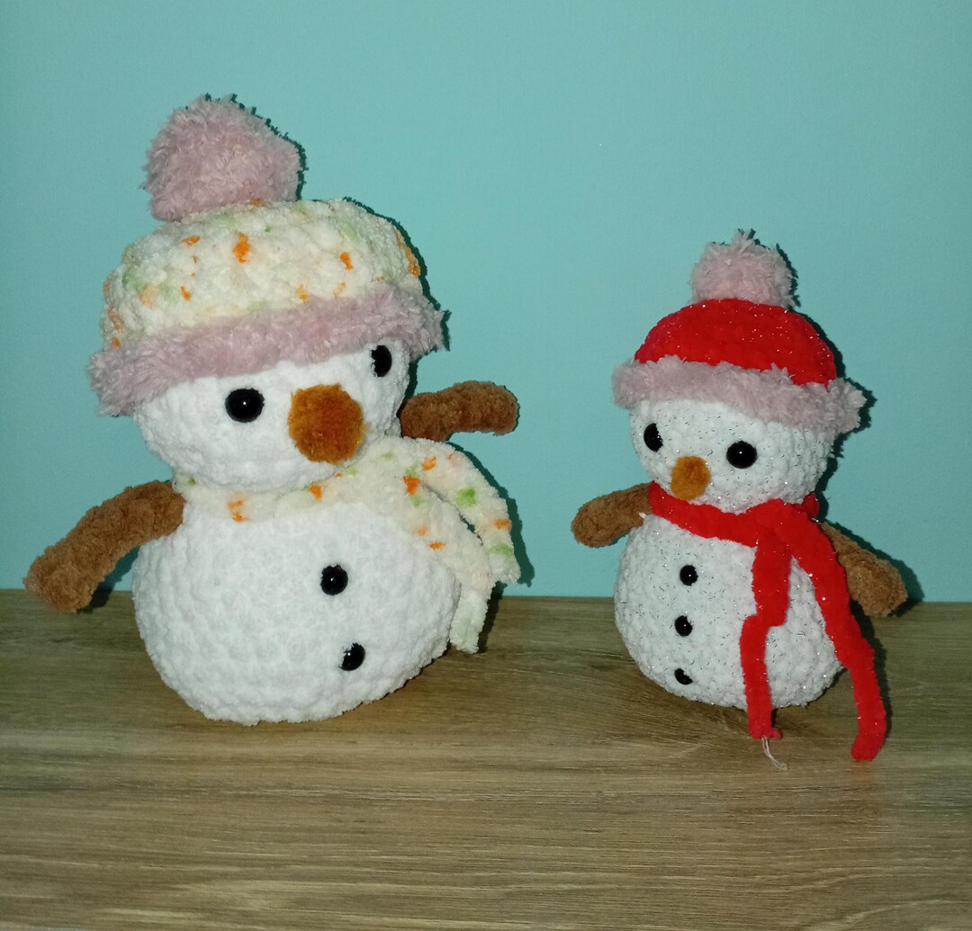 Snowbastian the Snowman Pattern - Etsy