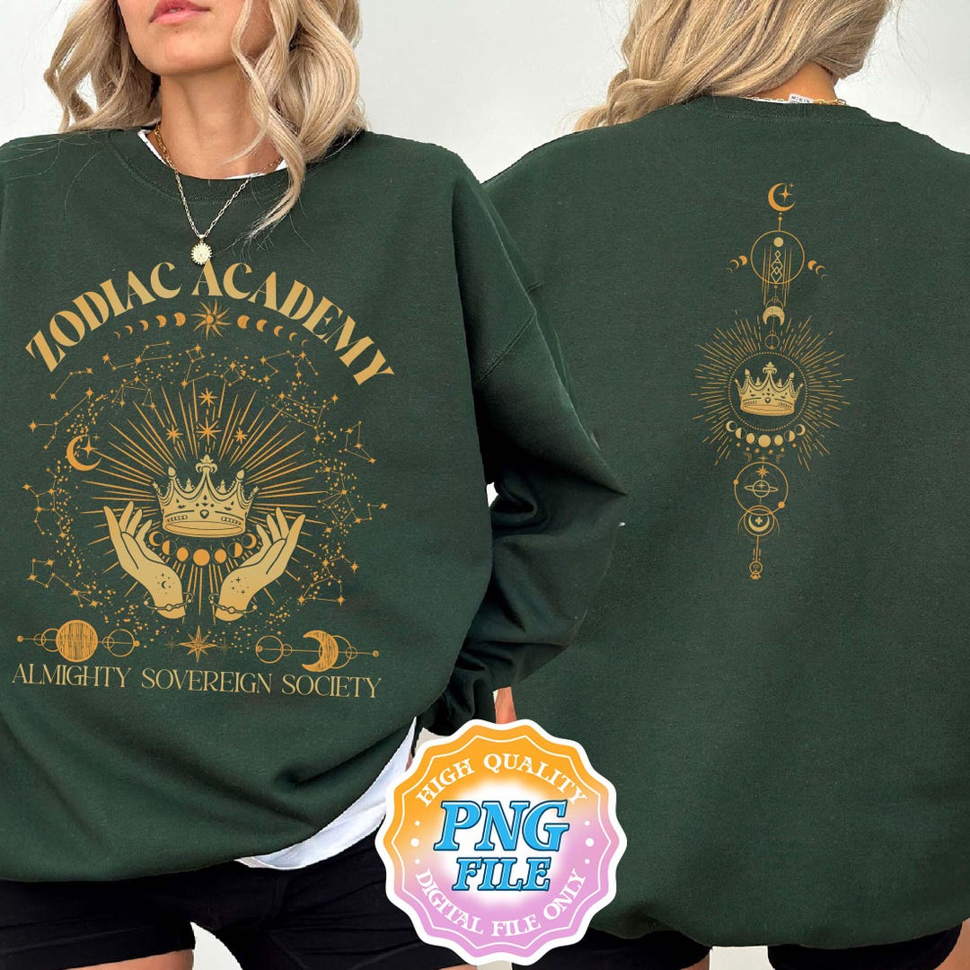 Zodiac Academy Digital Download PNG, Celestial Heirs Band PNG, Darius ...