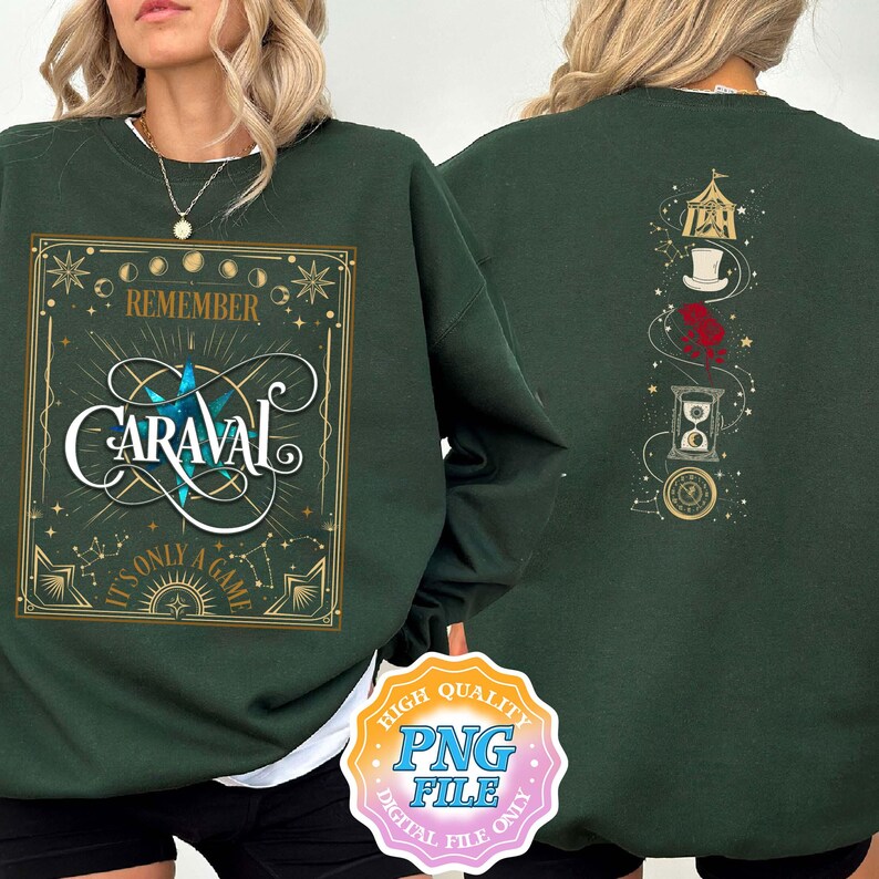 Remember It's Only a Game Digital Download PNG, Caraval PNG Designs ...