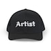 Embroidered Artist Trucker Cap, Artsy Gift, Creative Headwear - Etsy