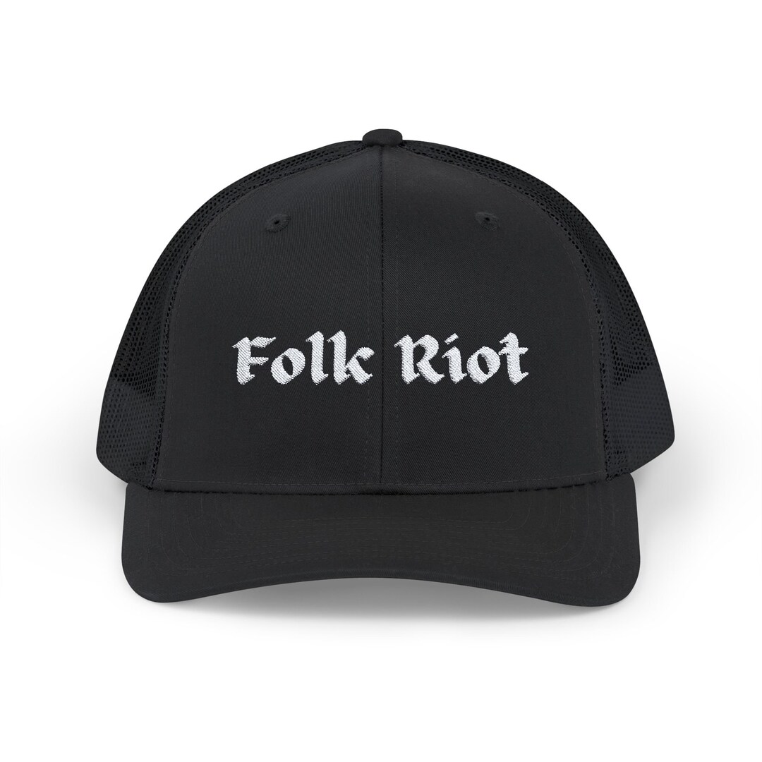 Folk Riot Snapback Trucker Cap - Etsy