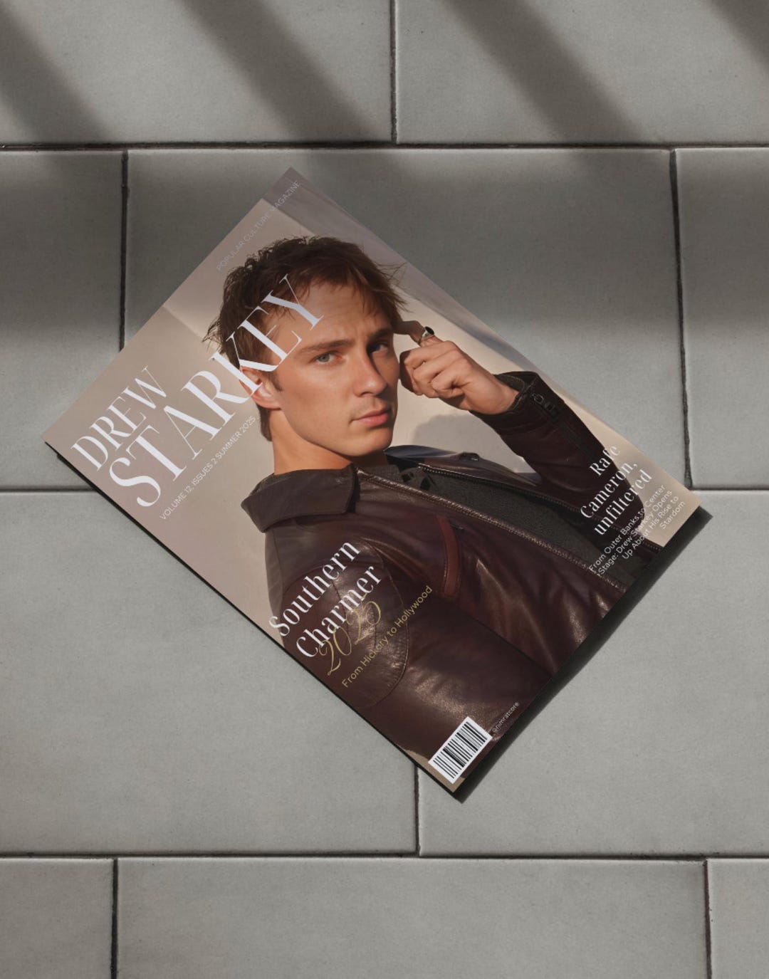 Drew Starkey Magazine Cover Poster – Digital Printable Celebrity Art ...