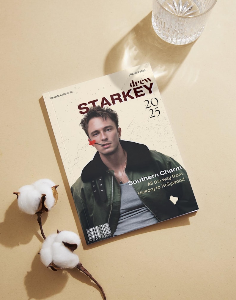 Drew Starkey Digital Poster – Magazine Style Celebrity Art Print ...