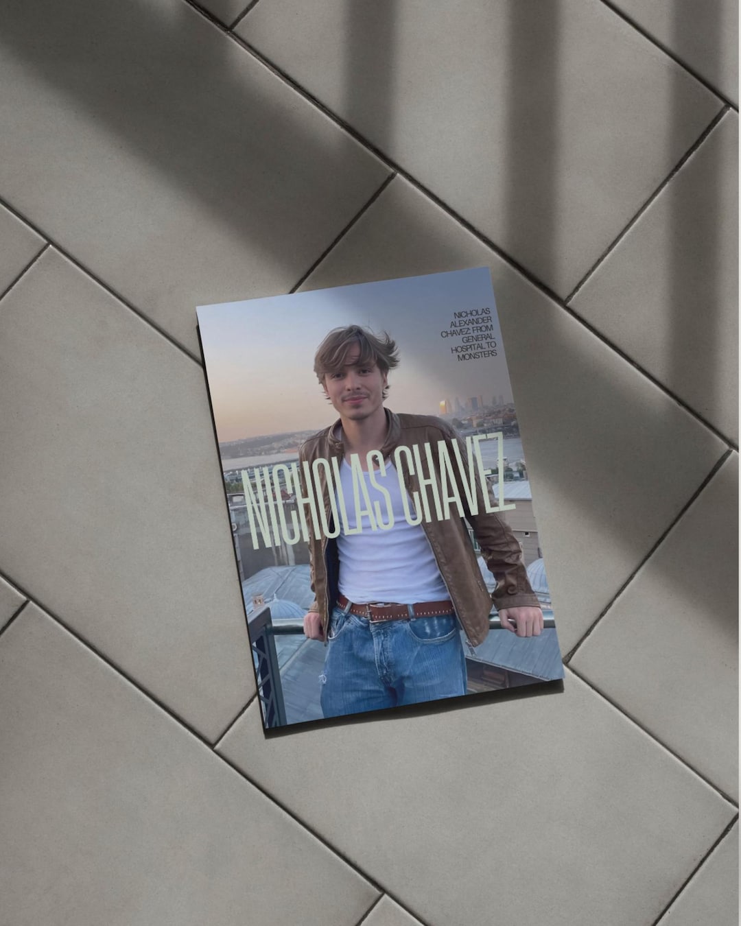 Nicholas Chavez Poster. Digital Art Print - Etsy