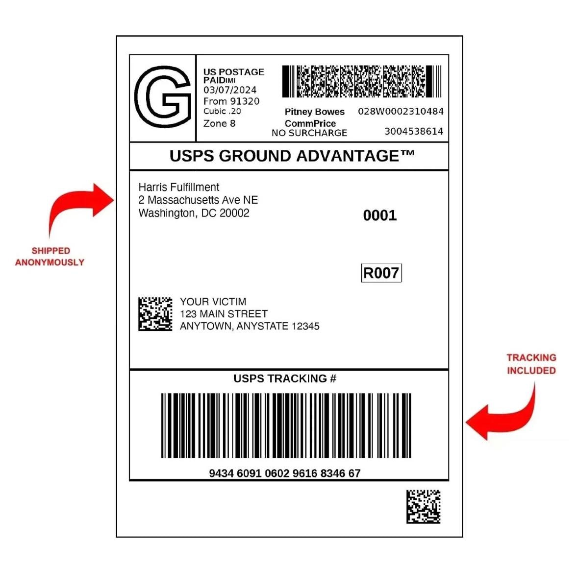 Kamala Harris Prank Mail - 2024 Campaign Donation Receipt, Practical ...
