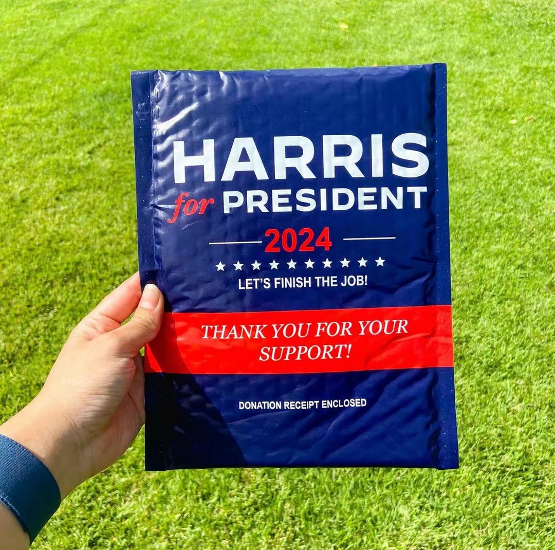 Kamala Harris Prank Mail - 2024 Campaign Donation Receipt, Practical ...