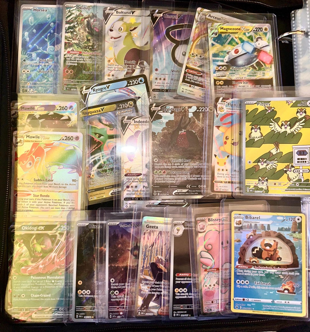 Pokemon Master Set Fluffer Pack 25 Cards Holo Reverse Holo Ultra Rare ...