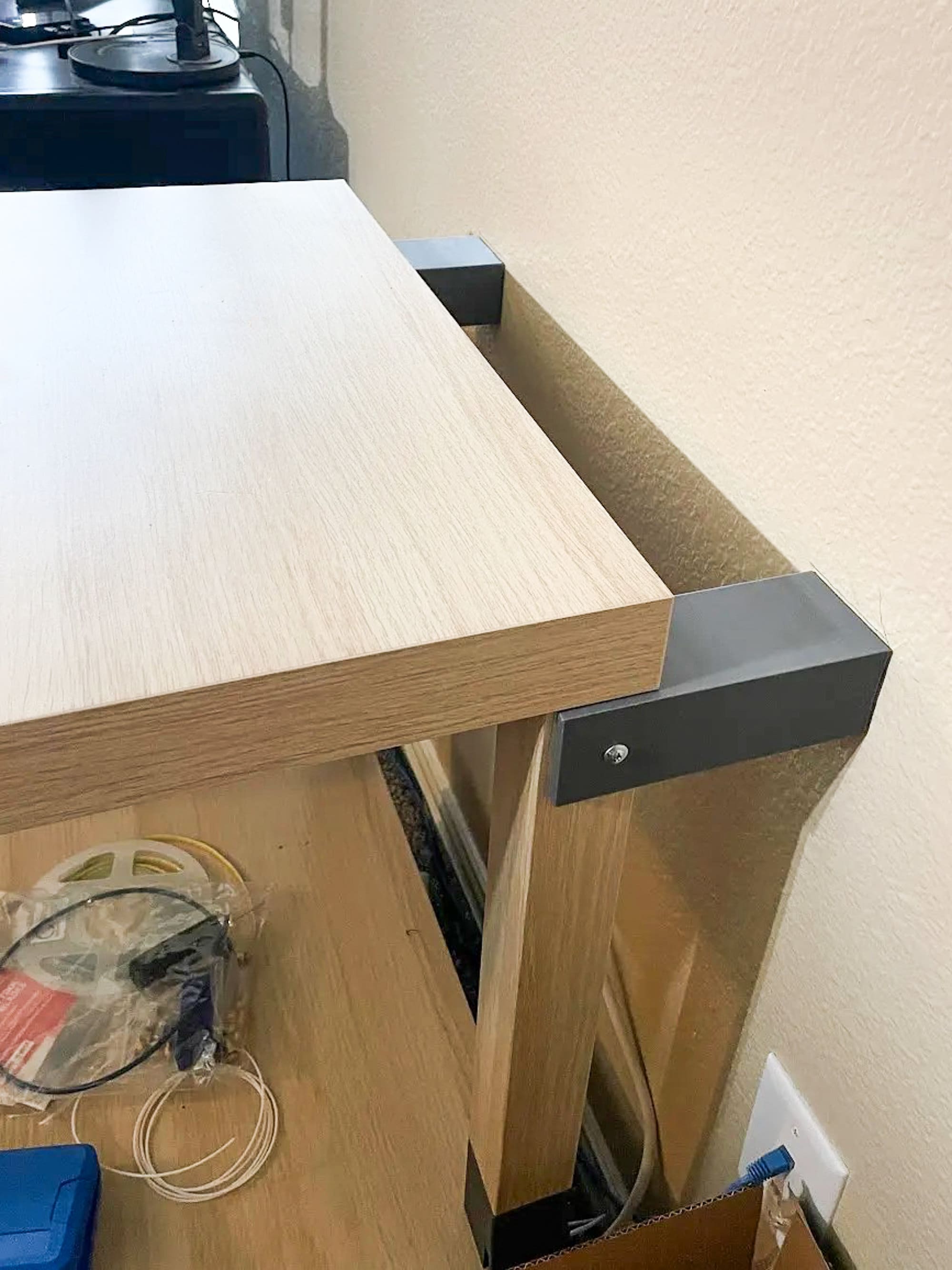 IKEA Lack Table Wall Mounted Support Braces – Stabilize Your 3D ...