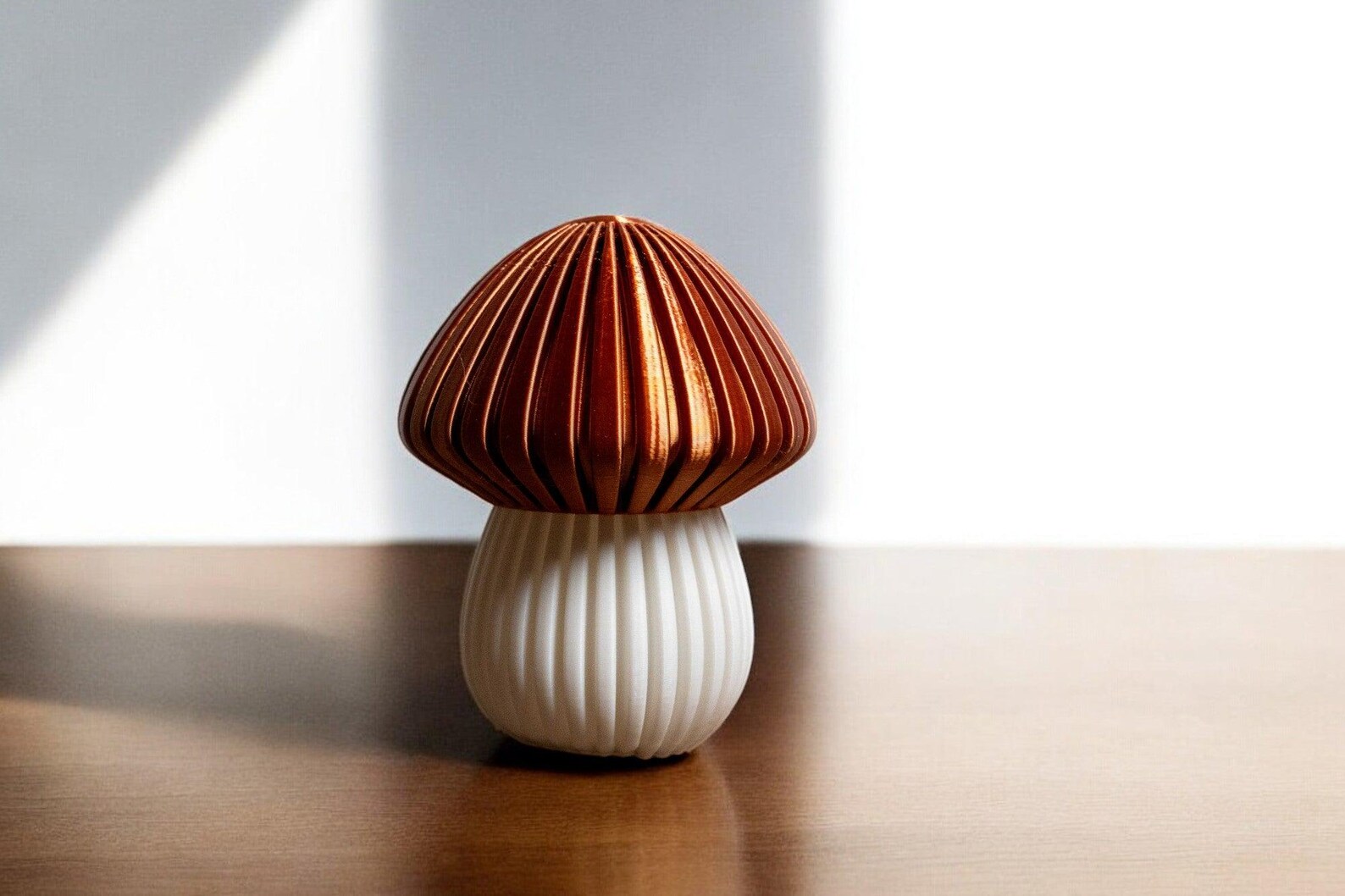 3D Printed Mushroom Decor Set Modern Textured Mushrooms for Home or ...