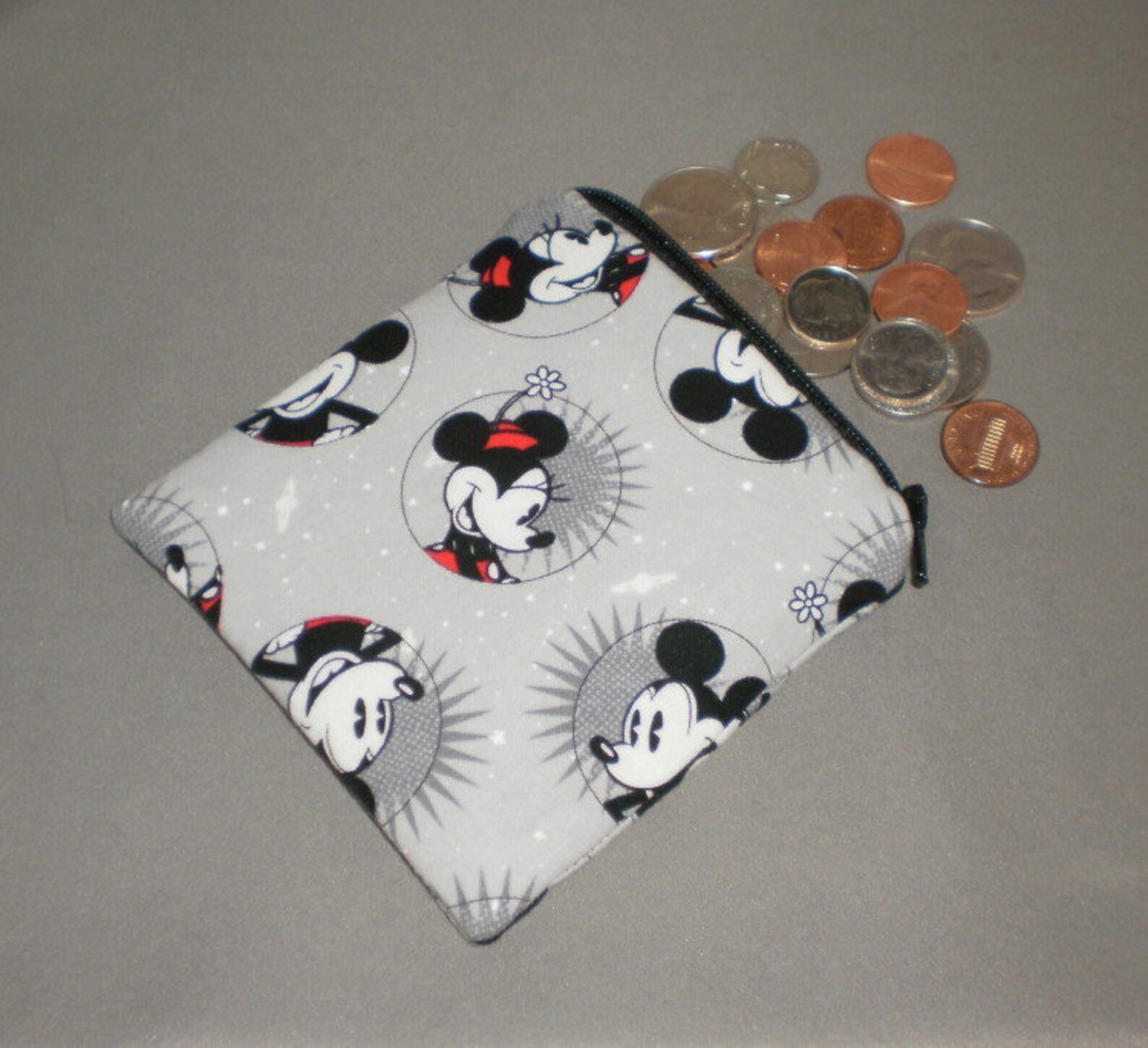 Mickey Mouse Coin Purse Gift Card Holder Card Case small - Etsy