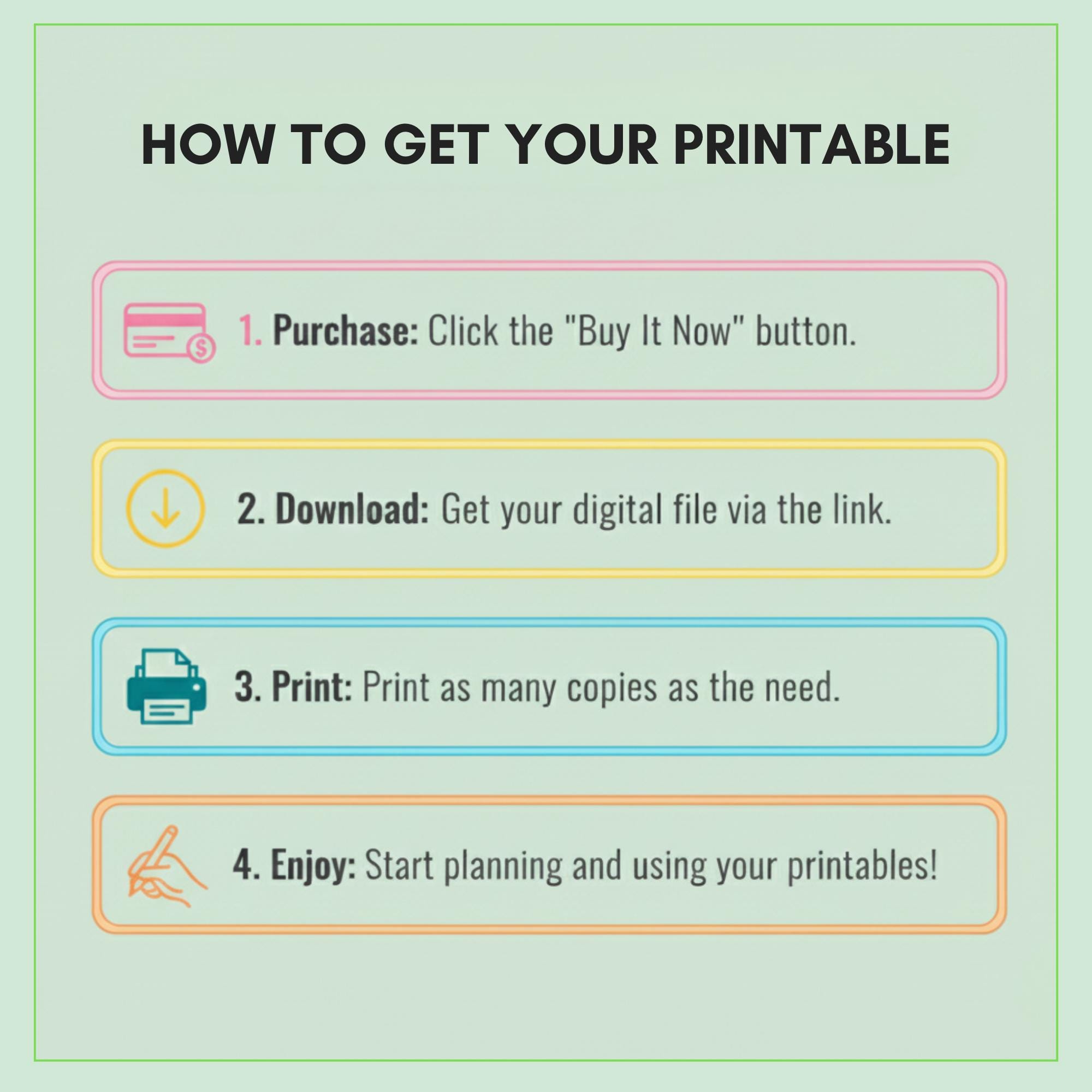 Printable Marker Swatch Card – Heart & Circle Color Chart (PDF) - Etsy