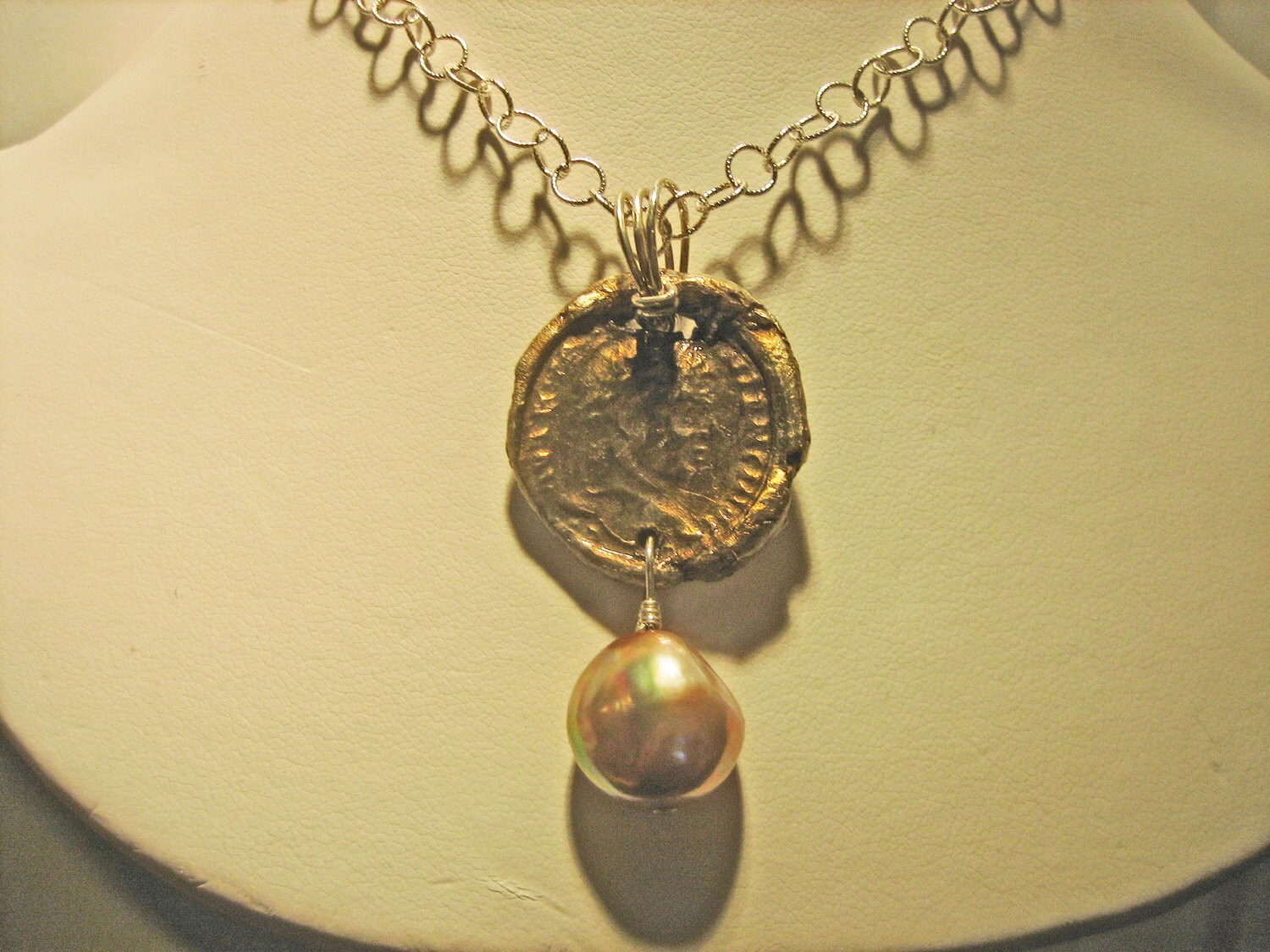 Adjustable Coin Pendant - Etsy