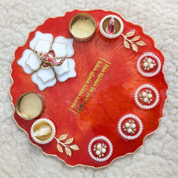 Buy Puja Thali Online In India - Etsy India