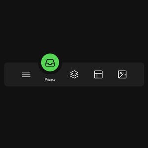 Green Dot Modern & Animated Navigation Bar - Etsy