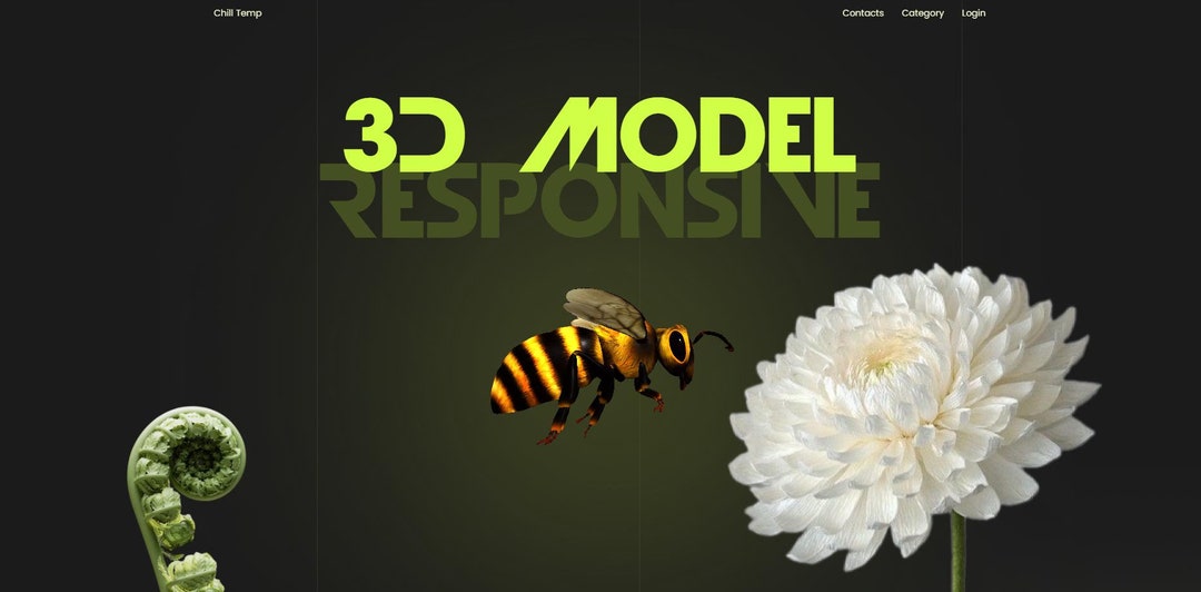 3D Model Template - Etsy