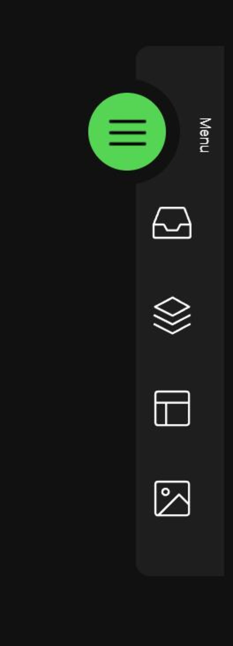 Green Dot Modern & Animated Navigation Bar - Etsy