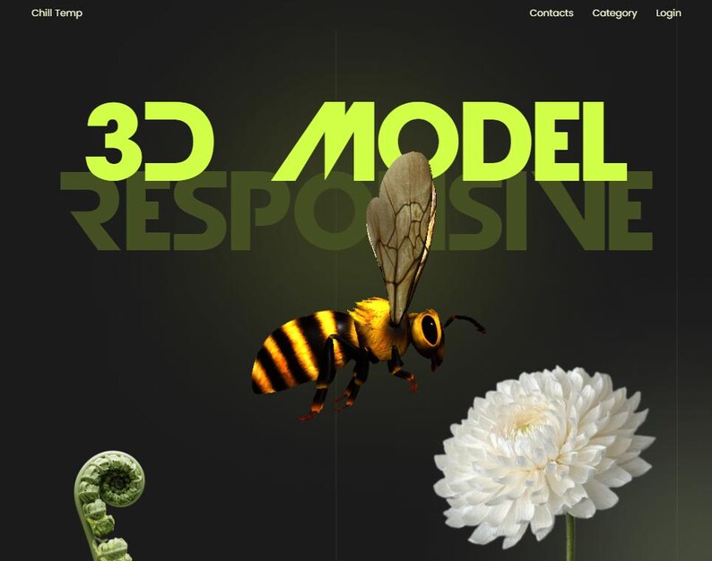 3D Model Template - Etsy
