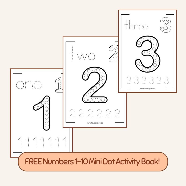 Learn the Abcs Through Play! A-Z Activity Book With Mini Dots for ...