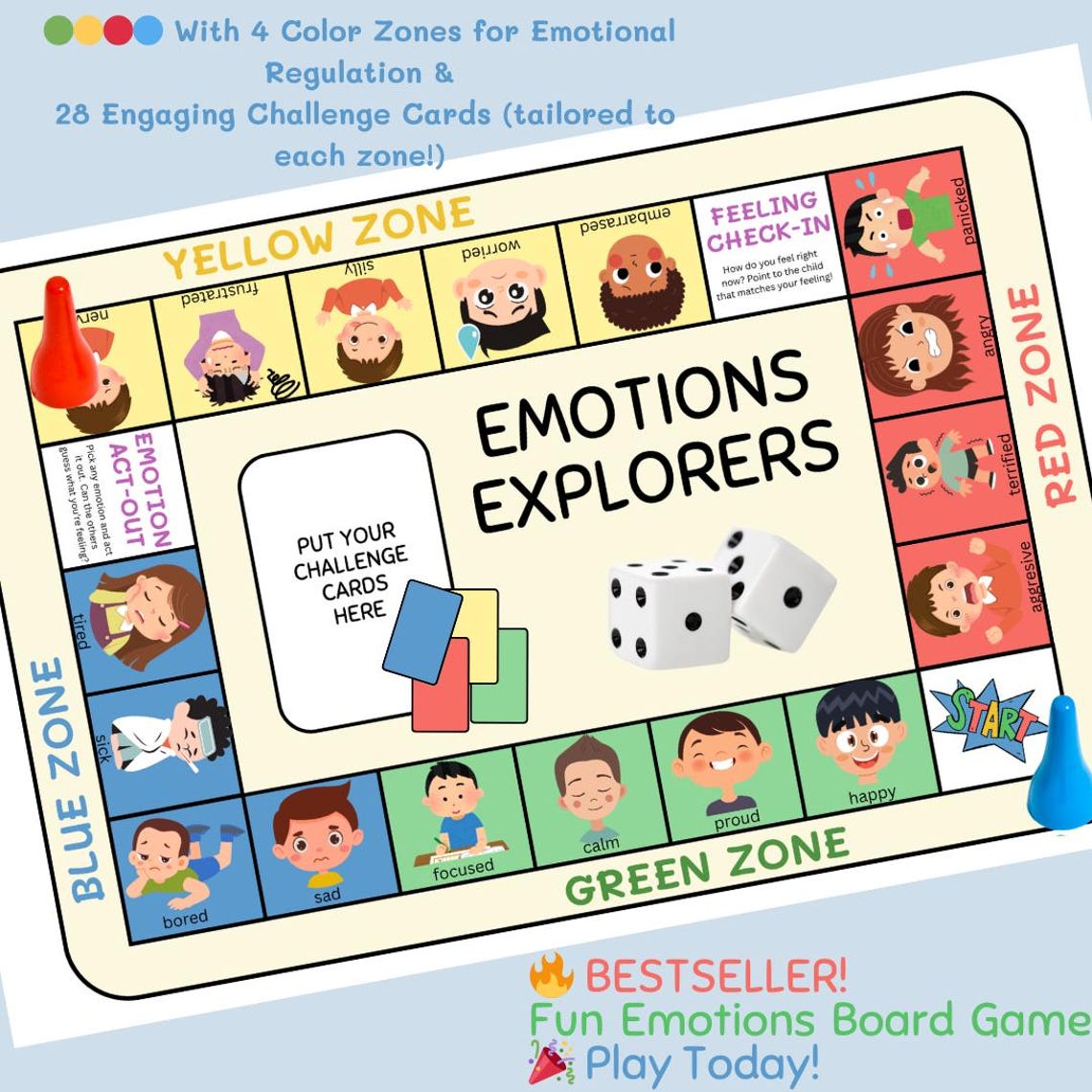 Fun & Interactive Emotions Explorer Game - Teach Emotional Regulation ...