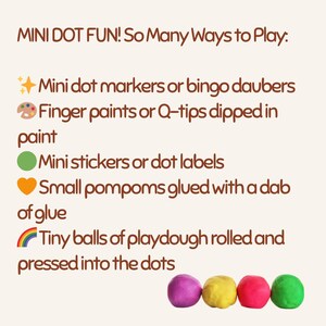 Do-a-dot Activity: 42 Printable Dab It Pages (digital Download) - Etsy
