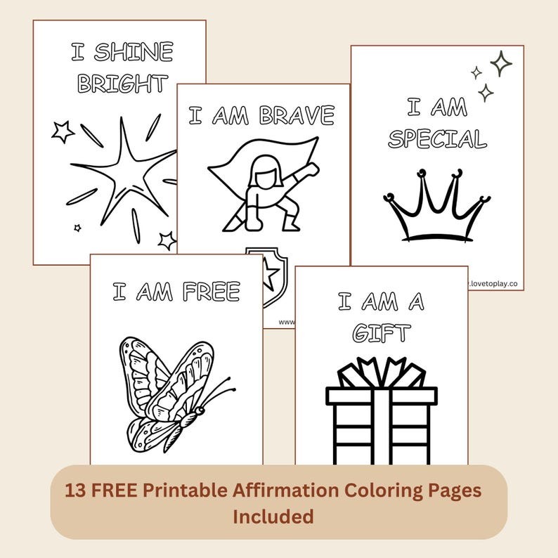Children Affirmation Cards PDF | Mindfulness & Social Skills Activities ...