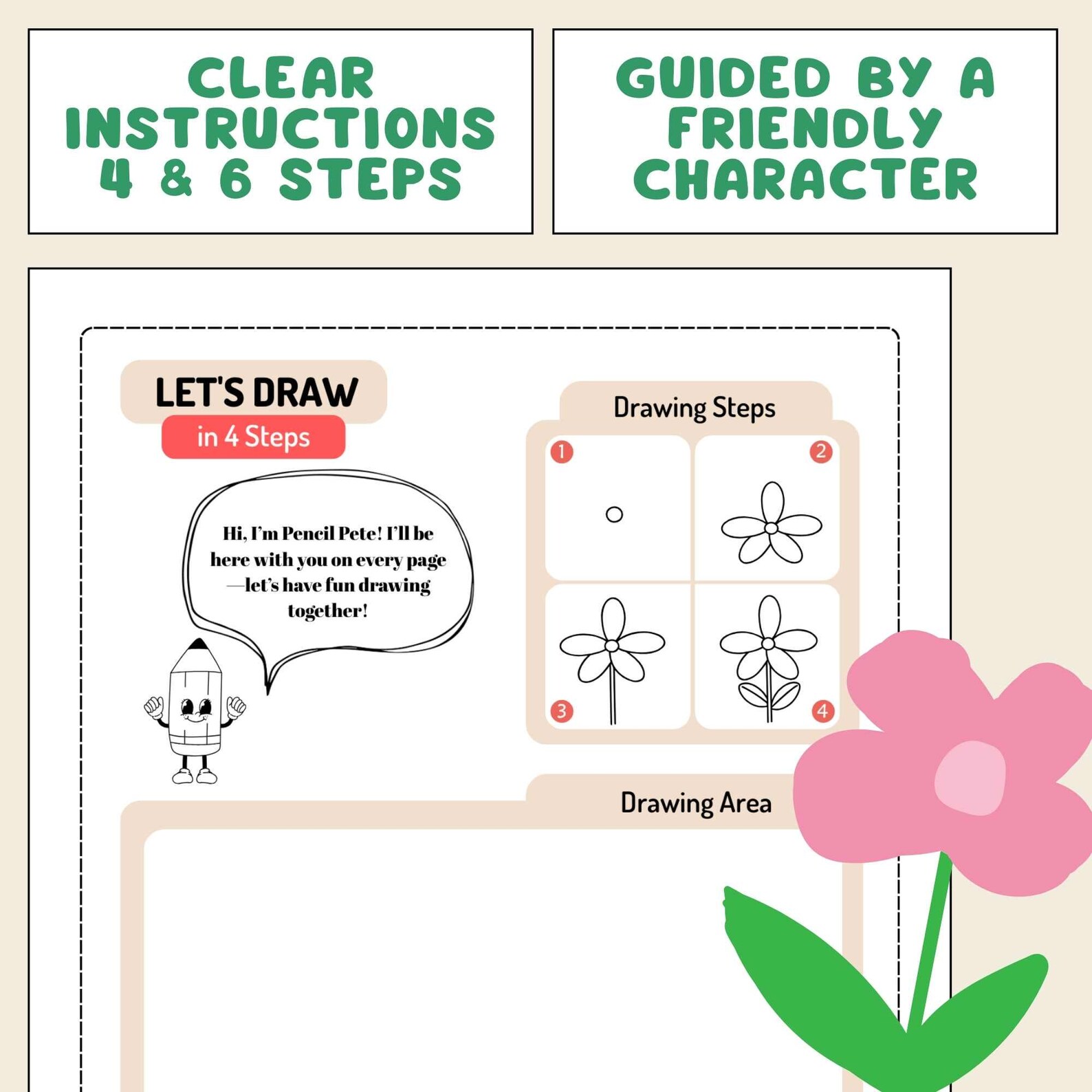 How to Draw for Kids | Step-by-step Drawing Book PDF | Cute Animals ...