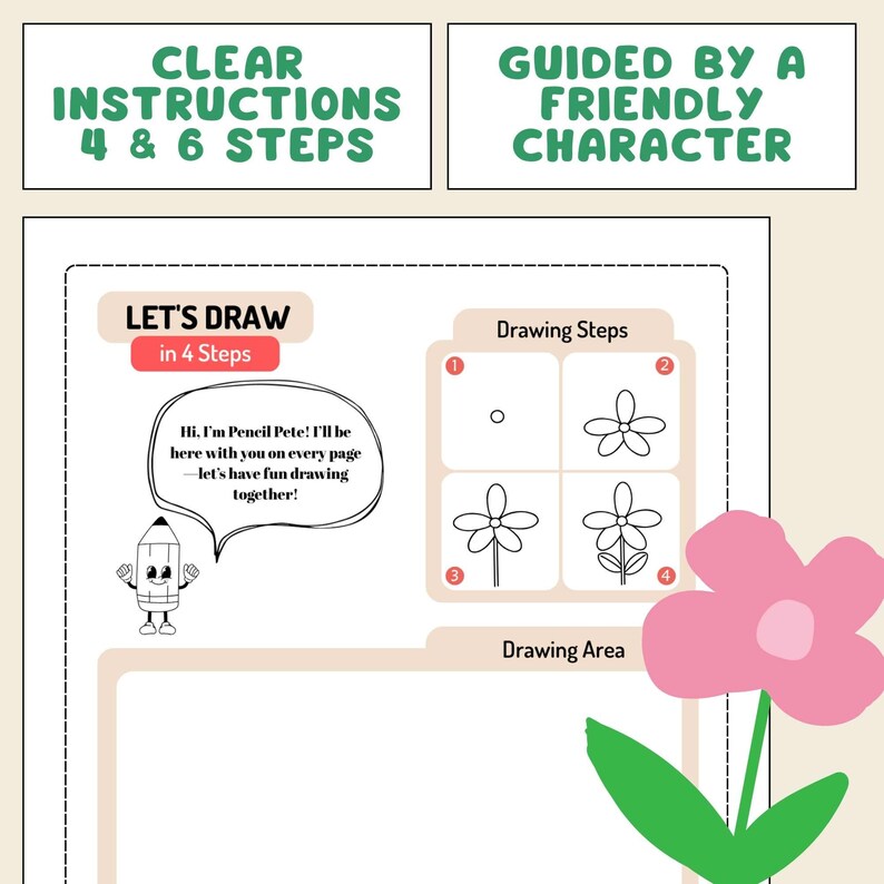 How to Draw for Kids | Step-by-step Drawing Book PDF | Cute Animals ...