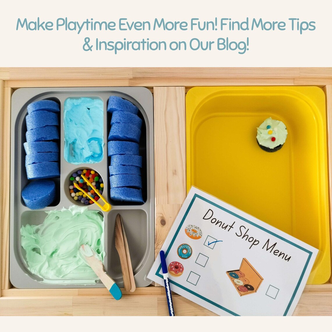 Donut Shop Dramatic Play Pack, Printable Pretend Play | Preschool ...