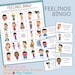 Feelings Bingo Game for Kids | Emotions Learning Activity | Printable ...