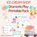 Ice Cream Shop Dramatic Play Printables | Pretend Play Ice Cream Stand ...