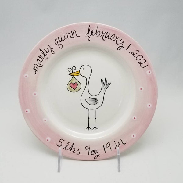 Birth Plates - Etsy