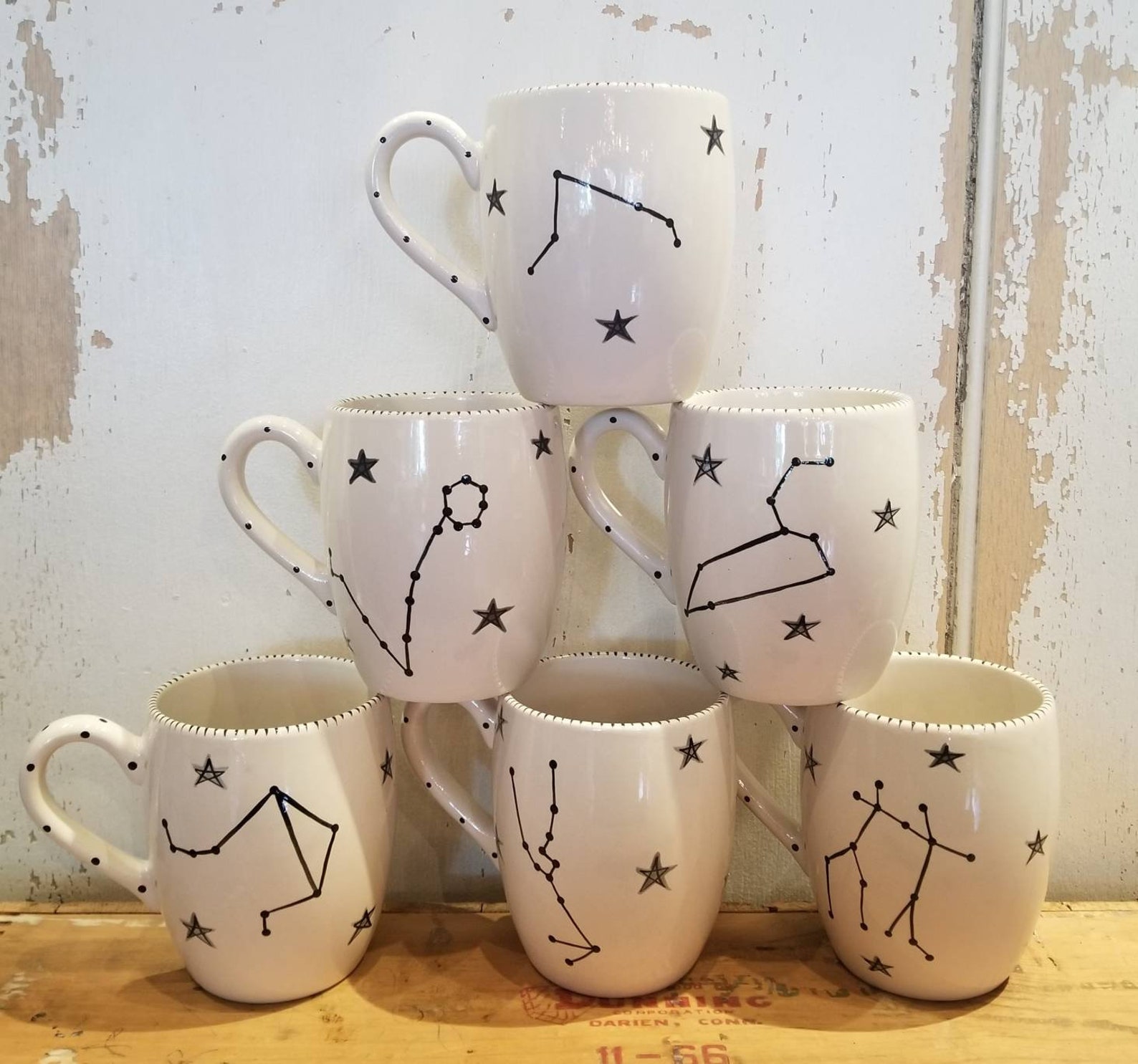 Astrology Horoscope Zodiac Mug / Astrological Sign Gift / - Etsy