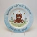 Personalized Baby Plate / Custom Birth Gift / Hand Painted - Etsy