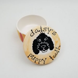 New Puppy Tooth Box / Puppy Teeth Box / Custom Pet Gift / Personalized ...