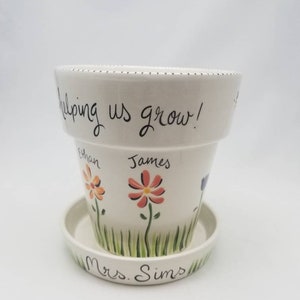 Class Gift Teacher Appreciation Gift / Teacher Gift Flower Pot / Gift ...