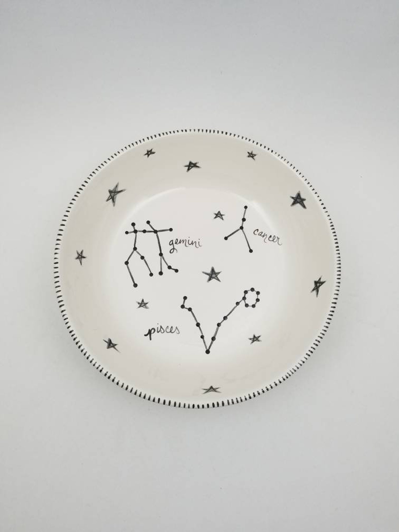 Astrological Sign Bowl / Zodiac Pottery / Moon Sign / Sun Sign ...