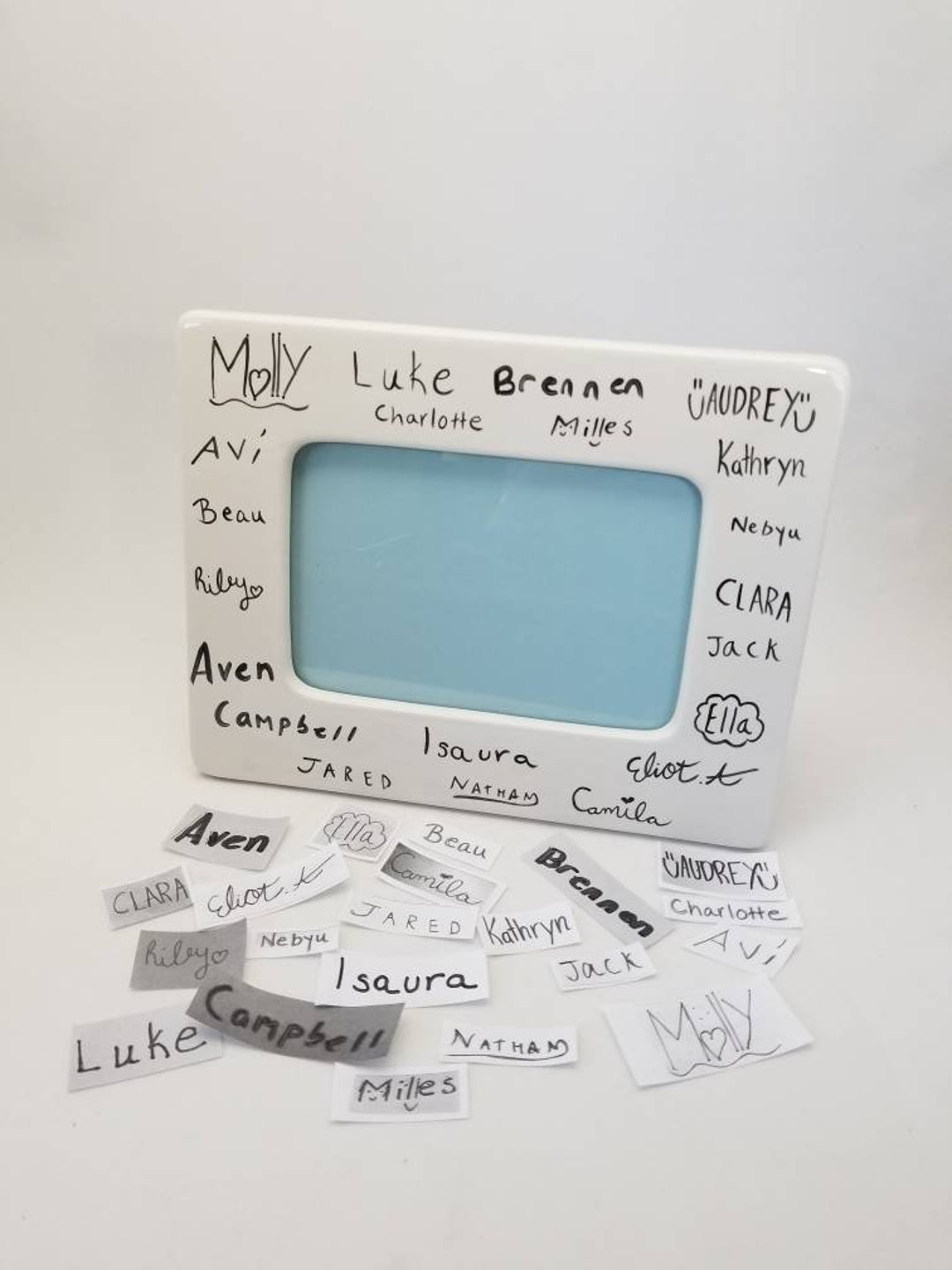 End of the Year Teacher Photo Frame Created With the Handwriting of ...
