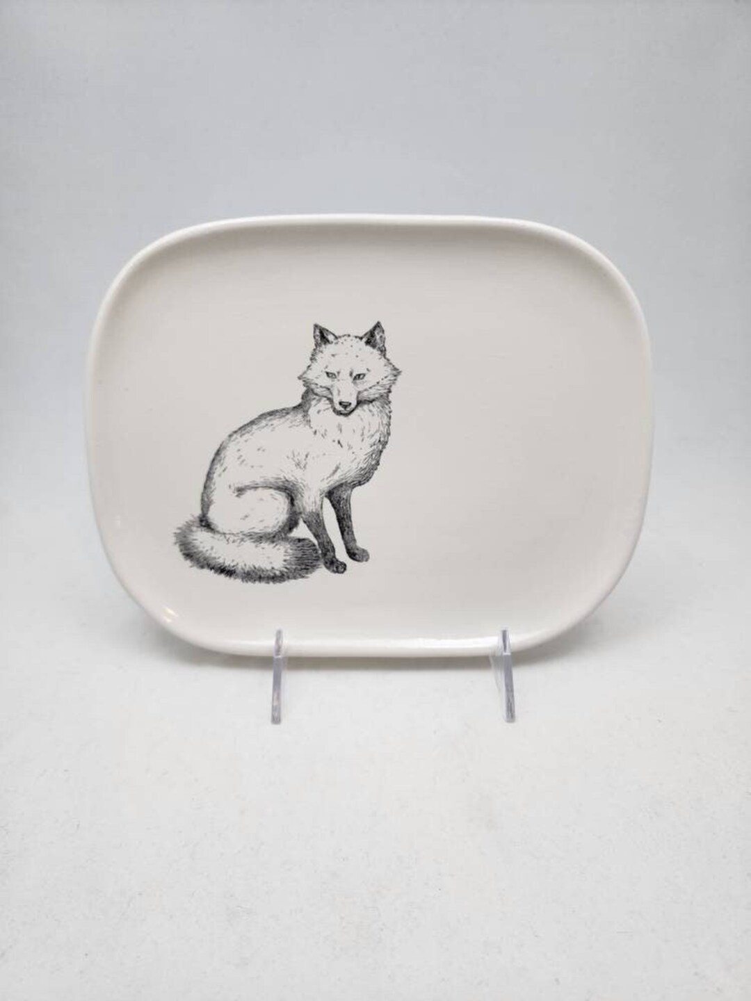 Animal Appetizer Plate / Animal Design Plate / Snack Plate / Choose ...