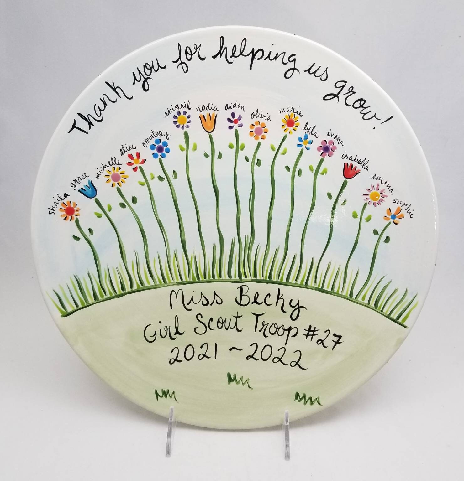 Teacher Gift From Class / End of Year Gift Classroom Platter / - Etsy