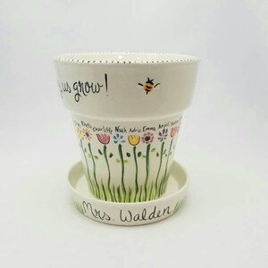 Class Gift Teacher Appreciation Gift / Teacher Gift Flower Pot / Gift ...