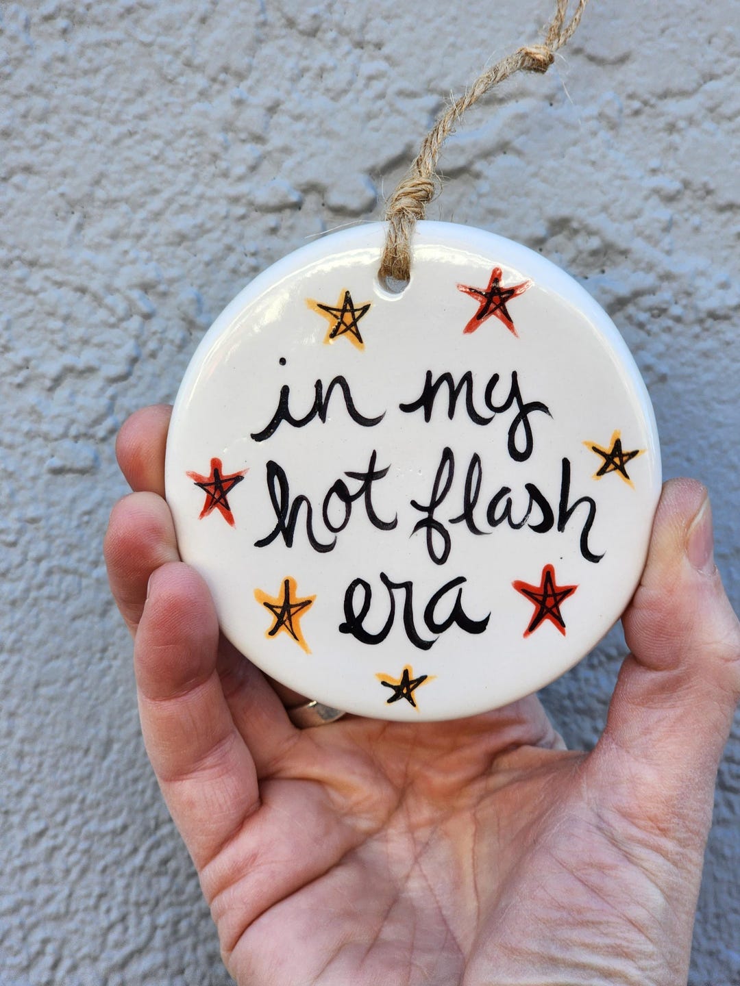 In My Hot Flash Era Ornament / Perimenopause Gift / Menopause Gift ...