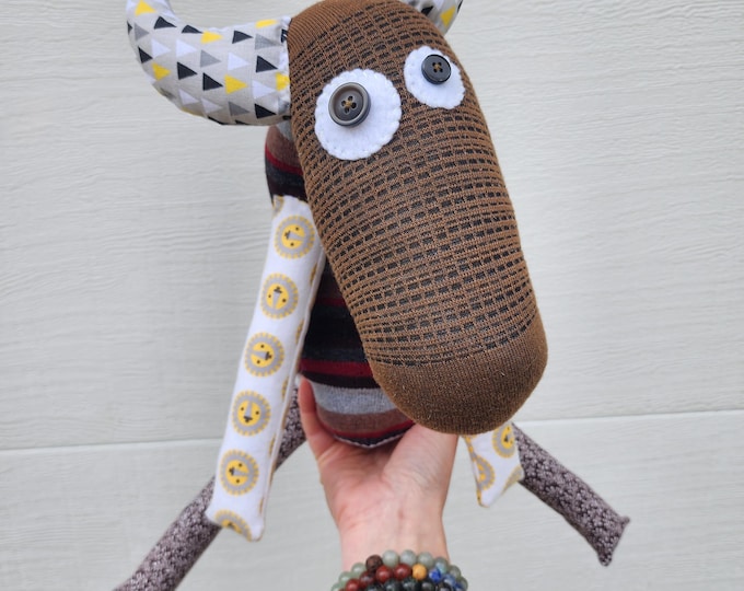 One of a Kind Handmade Stuffed Animal / Unique Stuffie / Handmade ...